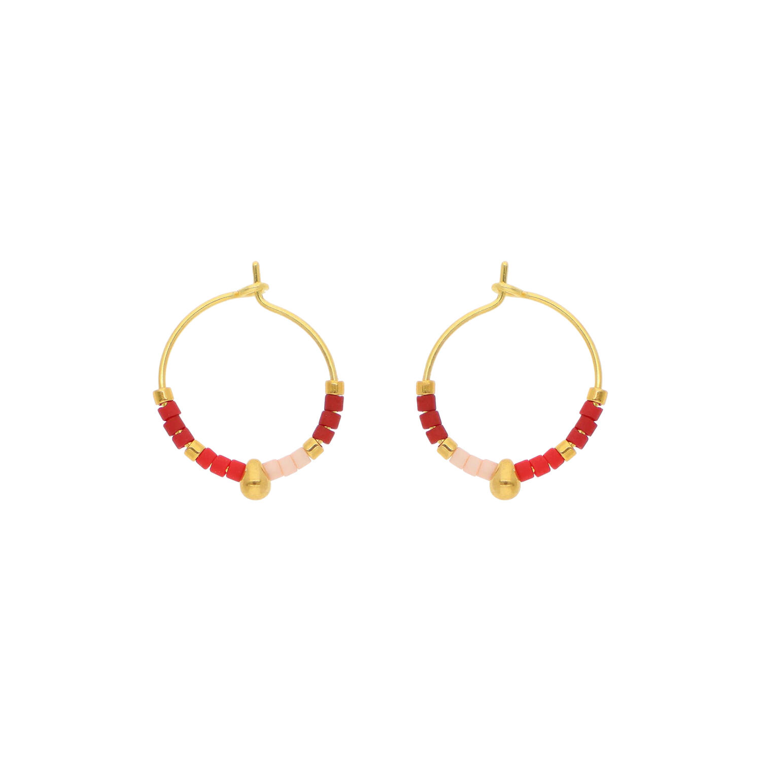 Køb Heidi ørering, red | Nuni Copenhagen