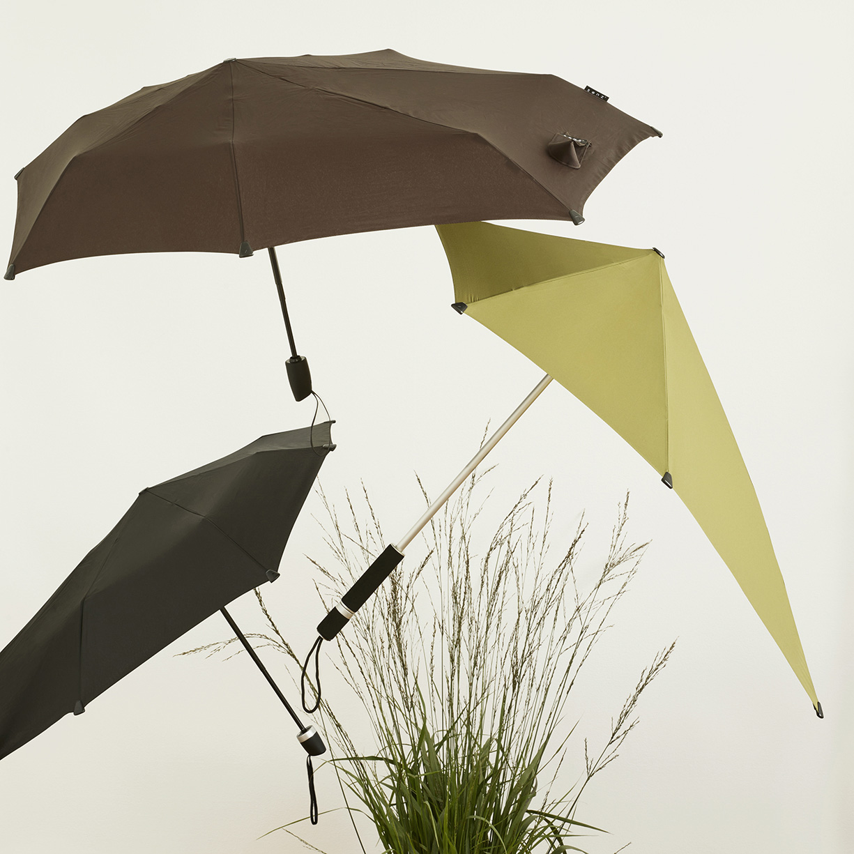 Køb Orginal stick storm umbrella, pure black | Senz